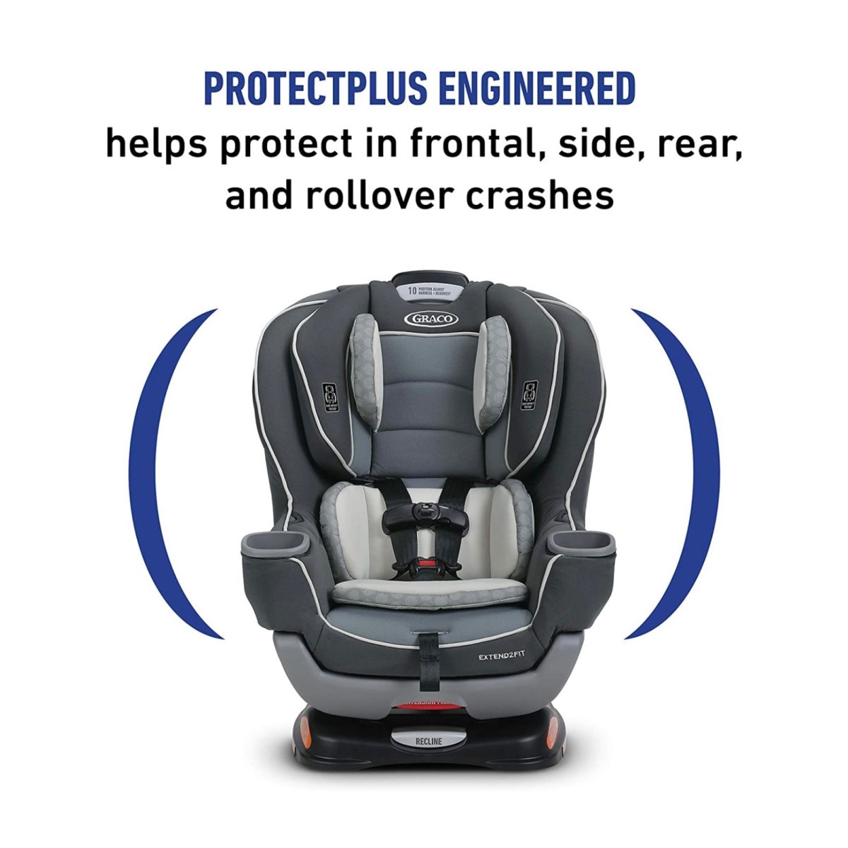 Graco Extend2Fit Convertible Car Seat - Little Beach Bum - Baby Gear ...