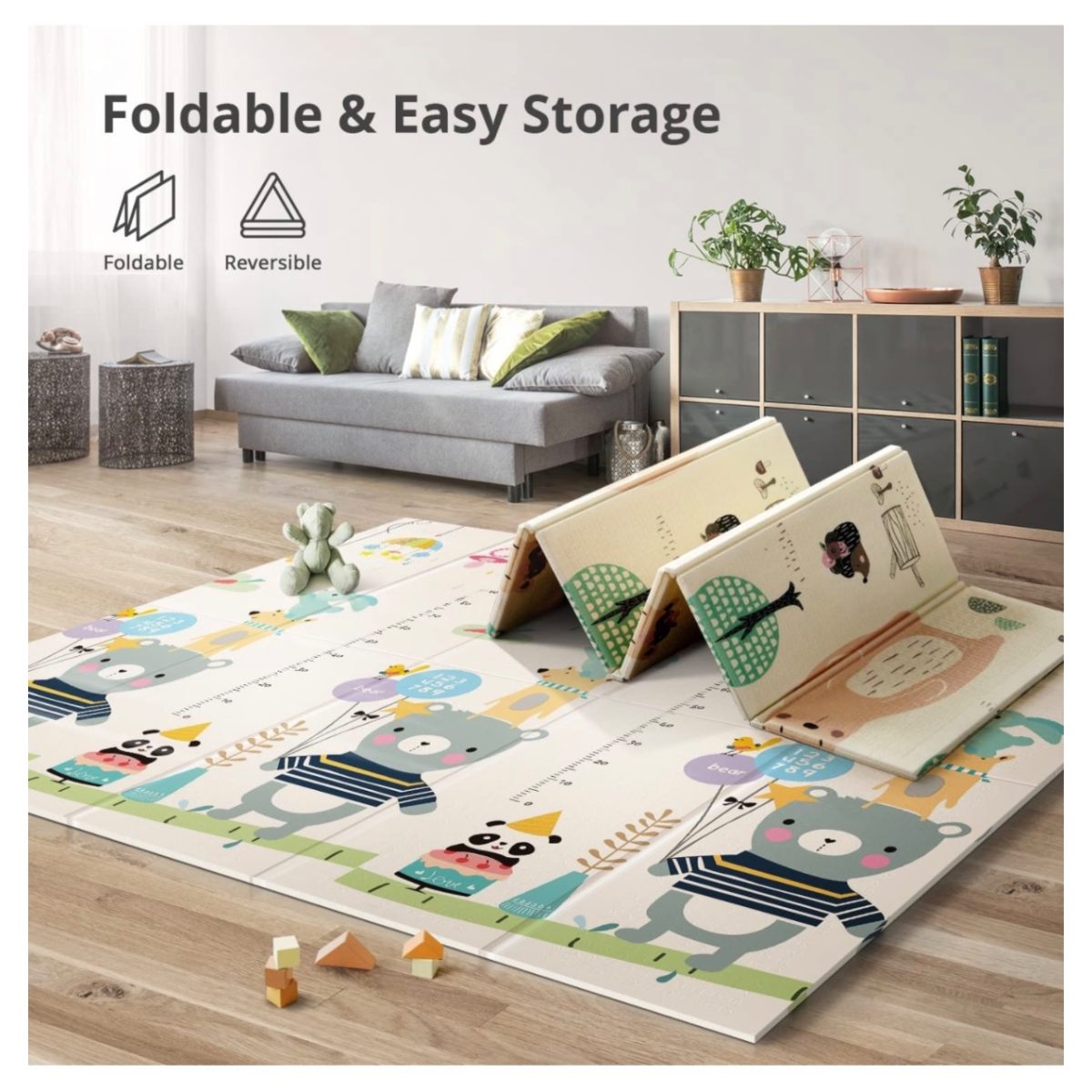 Foldable Play Mat - Little Beach Bum - Baby Gear Rentals