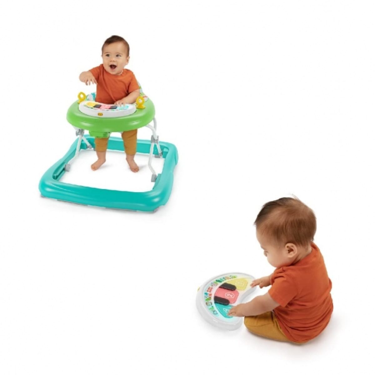 Bright Starts Tiny Trek Walker - Little Beach Bum - Baby Gear Rentals