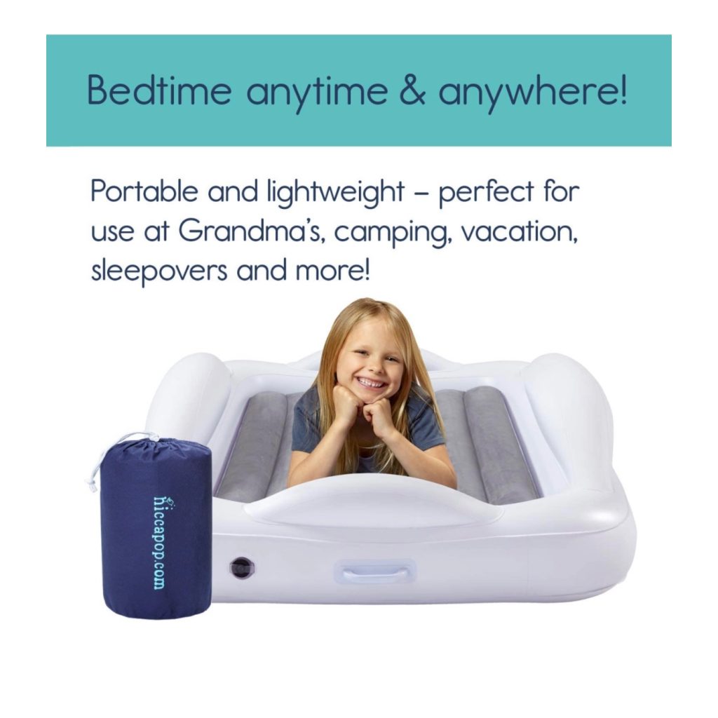 Hiccapop Inflatable Toddler Bed - Little Beach Bum - Baby Gear Rentals