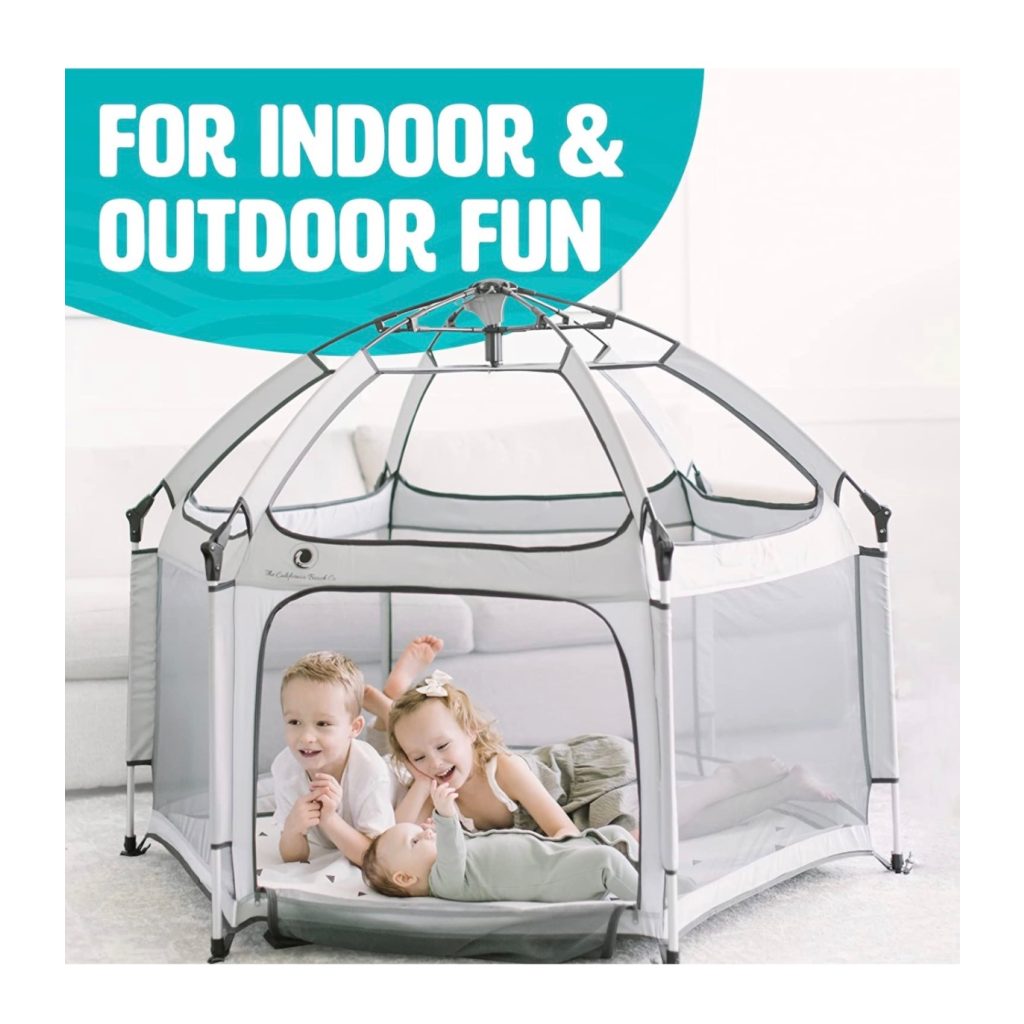 California Beach Co Pop ‘n Go PlayPen - Little Beach Bum - Baby Gear ...