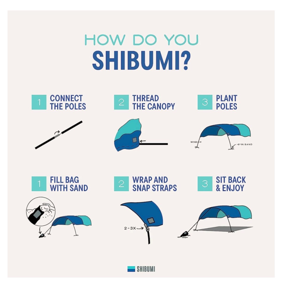 Shibumi Shade - Little Beach Bum - Baby Gear Rentals