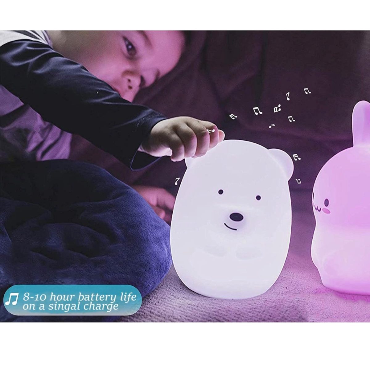 Lumipets Night Light - Little Beach Bum - Baby Gear Rentals